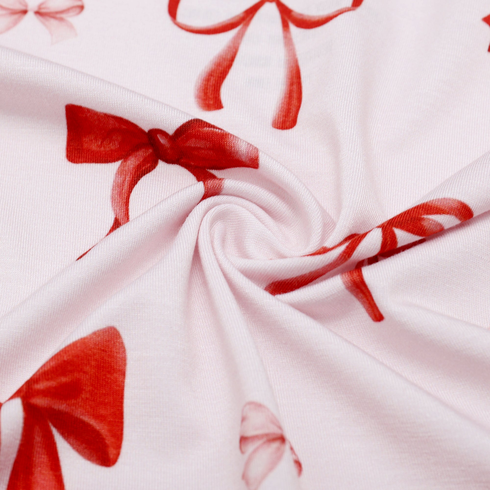 Crimson Bows – Baby Bean & Co.